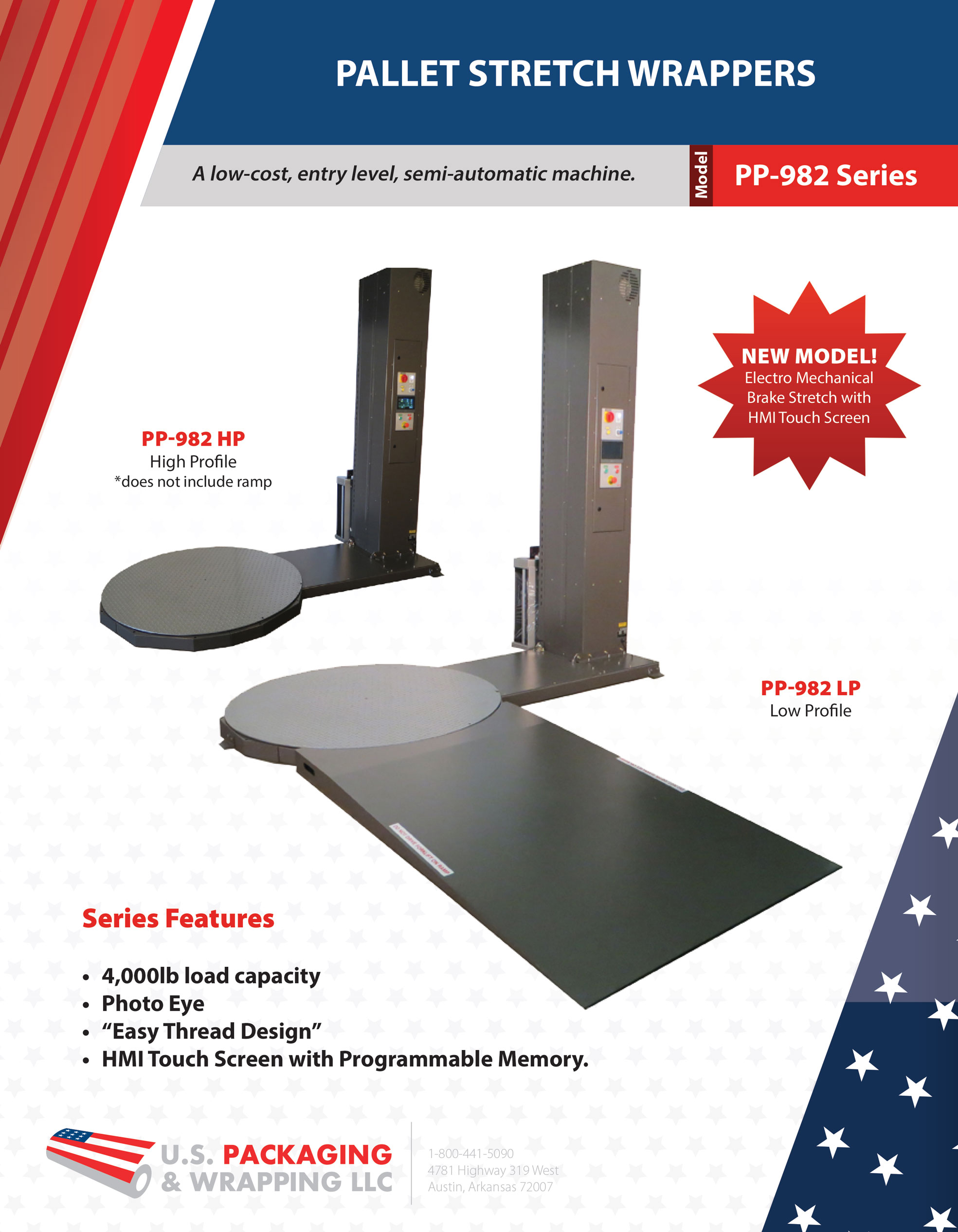 Stretch Wrap Machines | Automate Wrapping for Higher Output - U.S. P&W